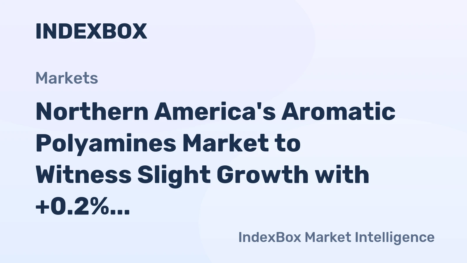 Northern America's Aromatic Polyamines Market to Witness Slight Growth with +0.2% CAGR