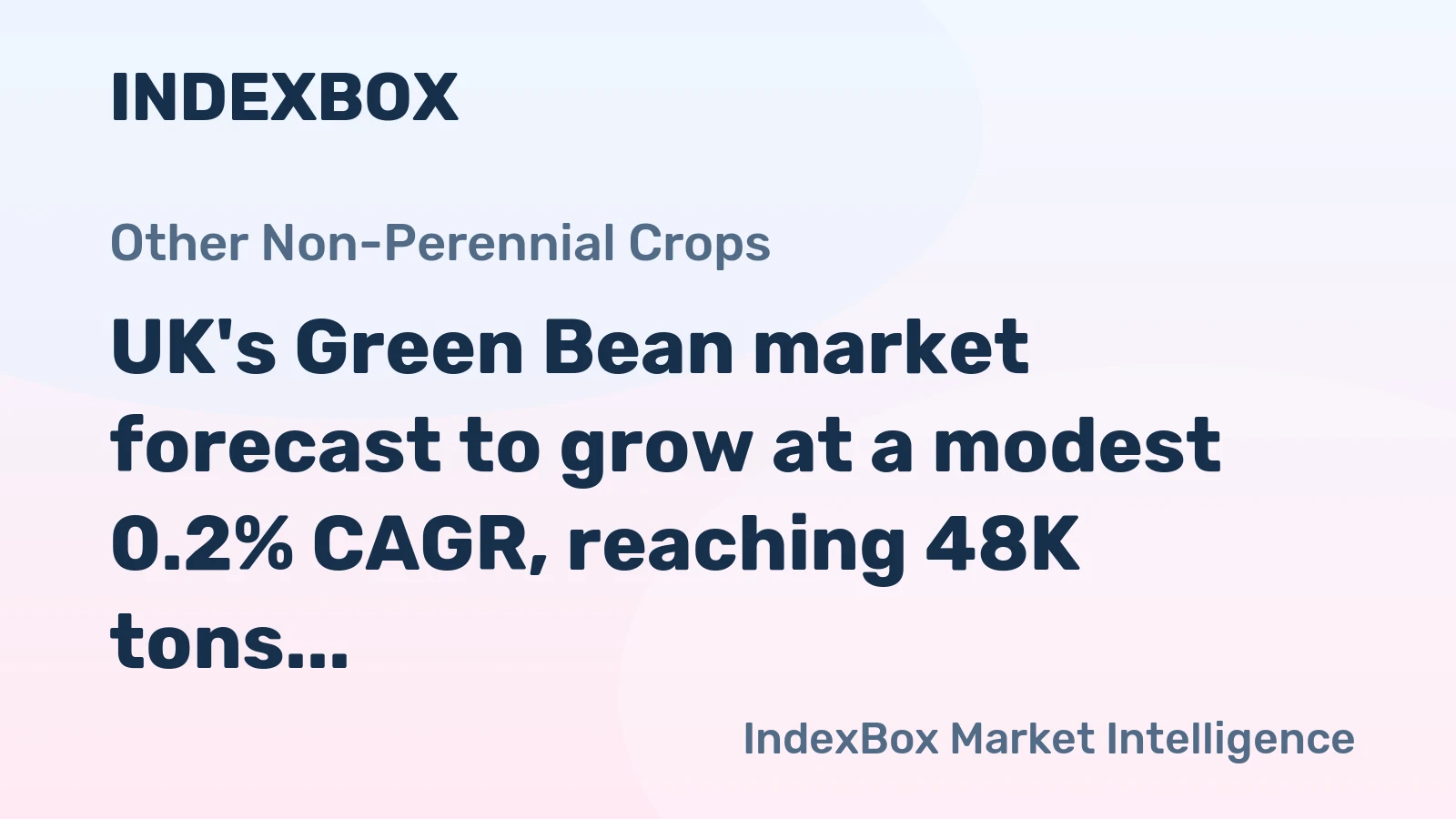 UK's Green Bean market forecast to grow at a modest 0.2% CAGR, reaching 48K tons by 2035.