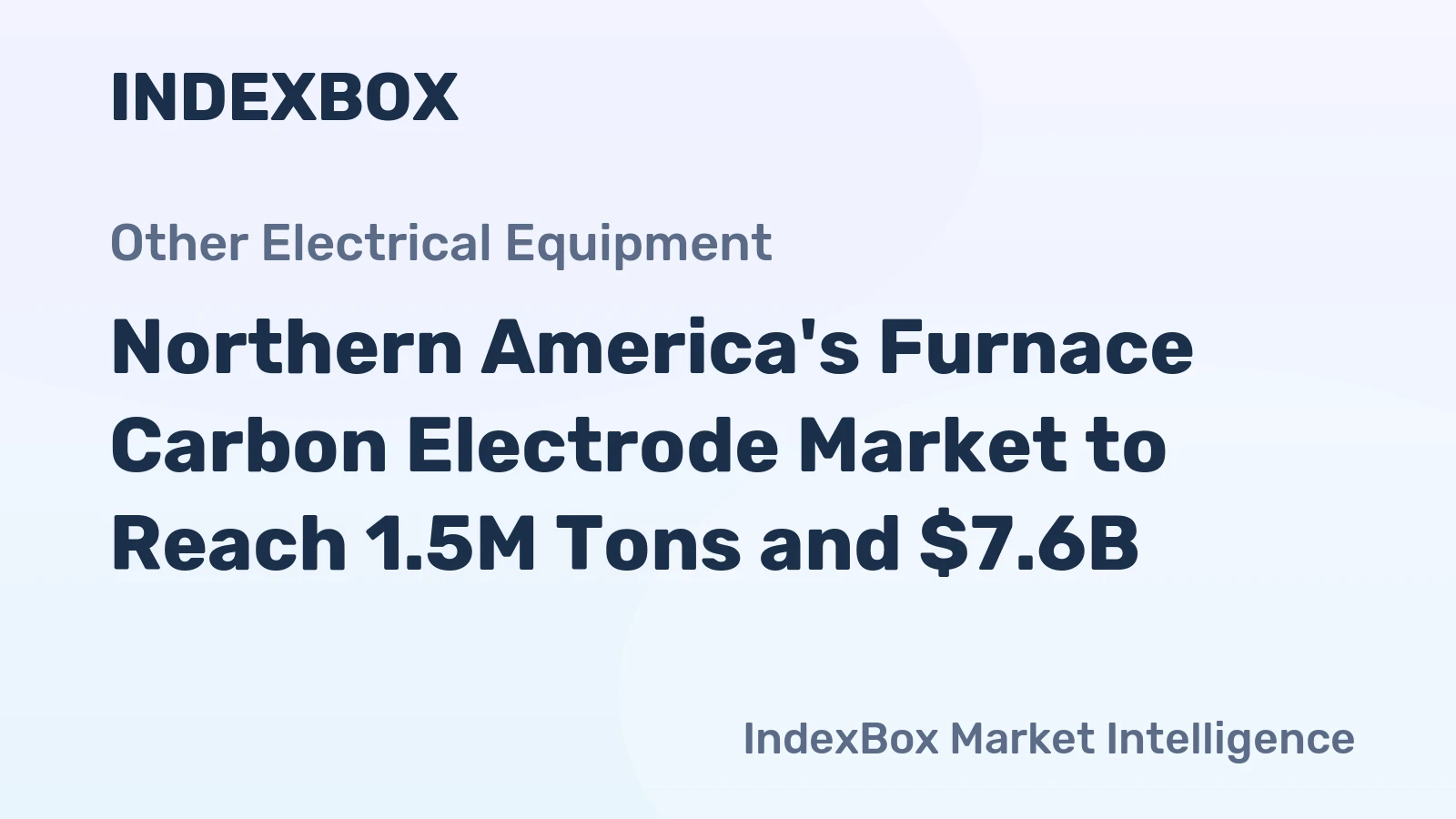 Northern America's Furnace Carbon Electrode Market to Reach 1.5M Tons and $7.6B
