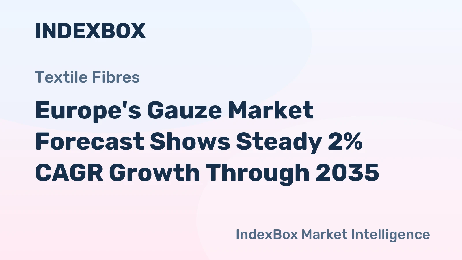 Europe's Gauze Market Forecast Shows Steady 2% CAGR Growth Through 2035