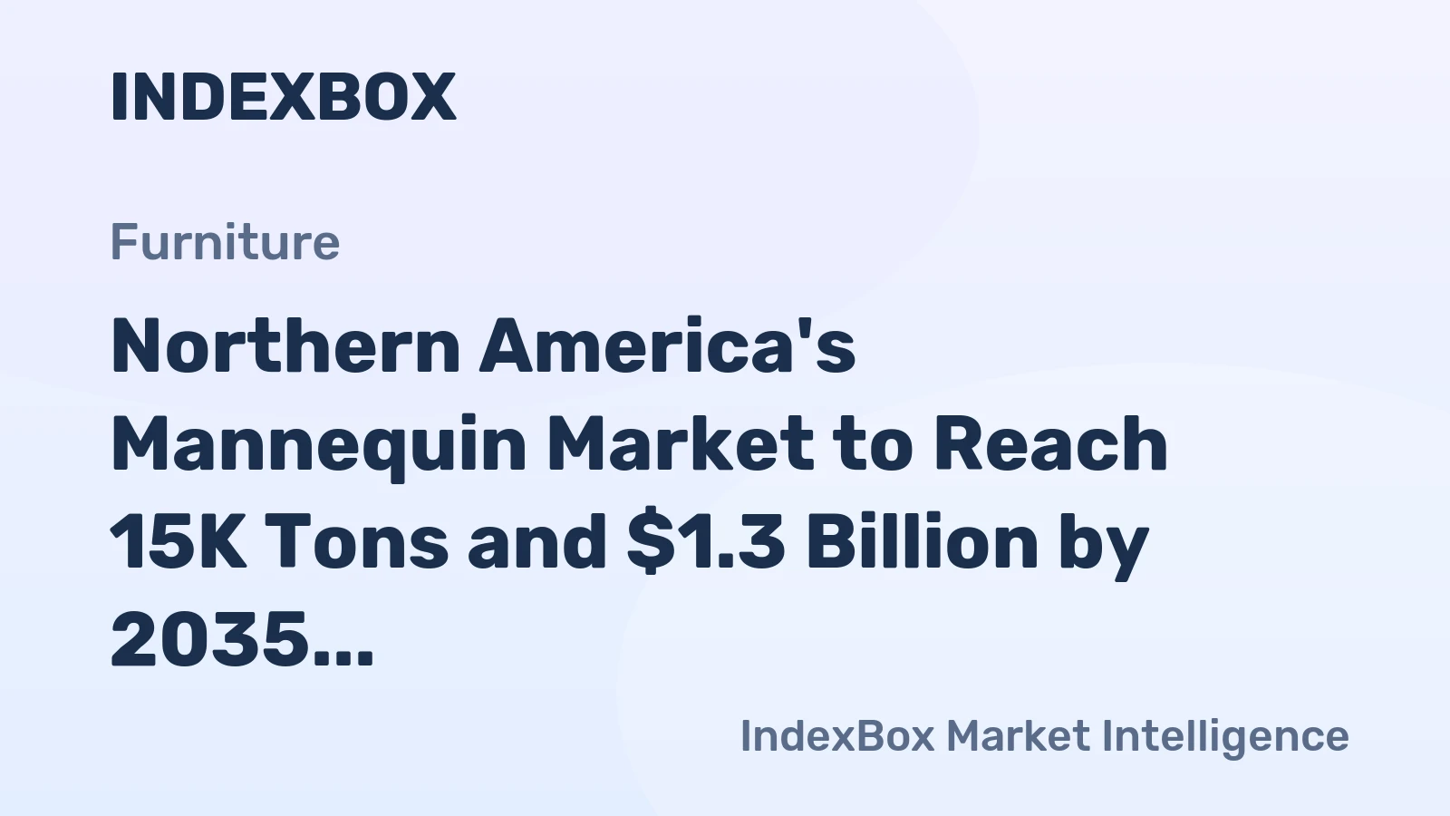 Northern America's Mannequin Market to Reach 15K Tons and $1.3 Billion by 2035