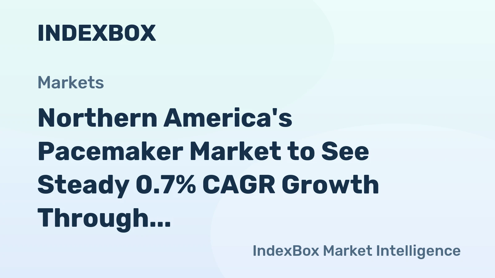 Northern America's Pacemaker Market to See Steady 0.7% CAGR Growth Through 2035