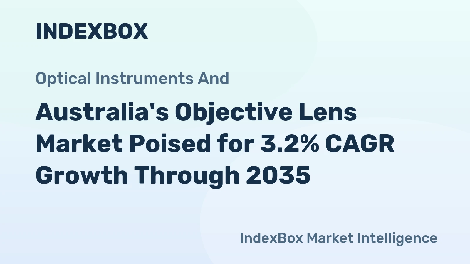 Australia's Objective Lens Market Poised for 3.2% CAGR Growth Through 2035