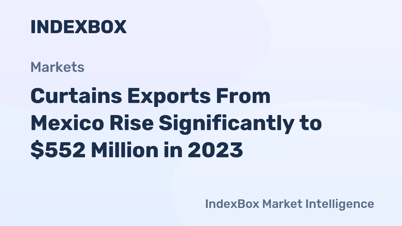 Curtains Exports From Mexico Rise Significantly to $552 Million in 2023