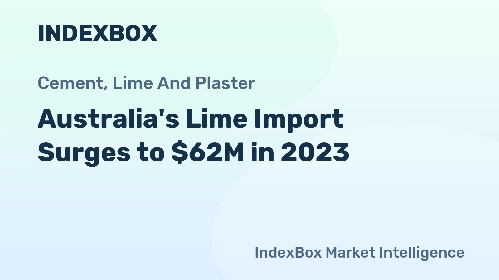 Australia's Lime Import Surges to $62M in 2023