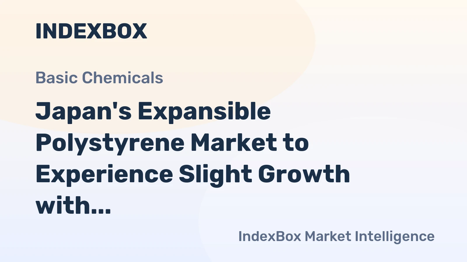 Japan's Expansible Polystyrene Market to Experience Slight Growth with a CAGR of +0.9% from 2024 to 2035