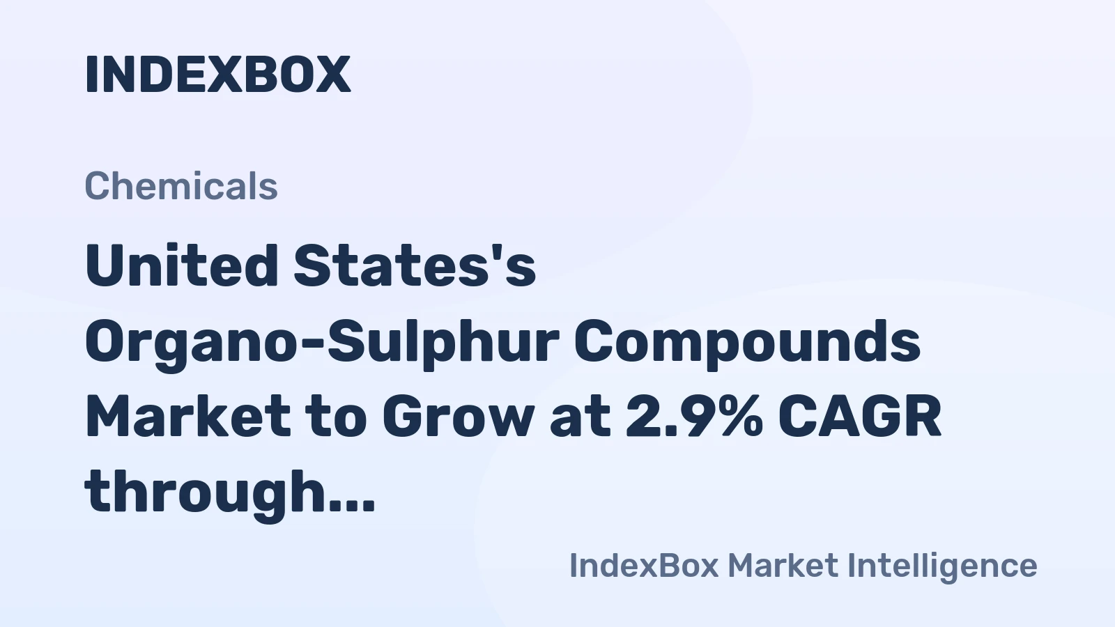 United States's Organo-Sulphur Compounds Market to Grow at 2.9% CAGR through 2035