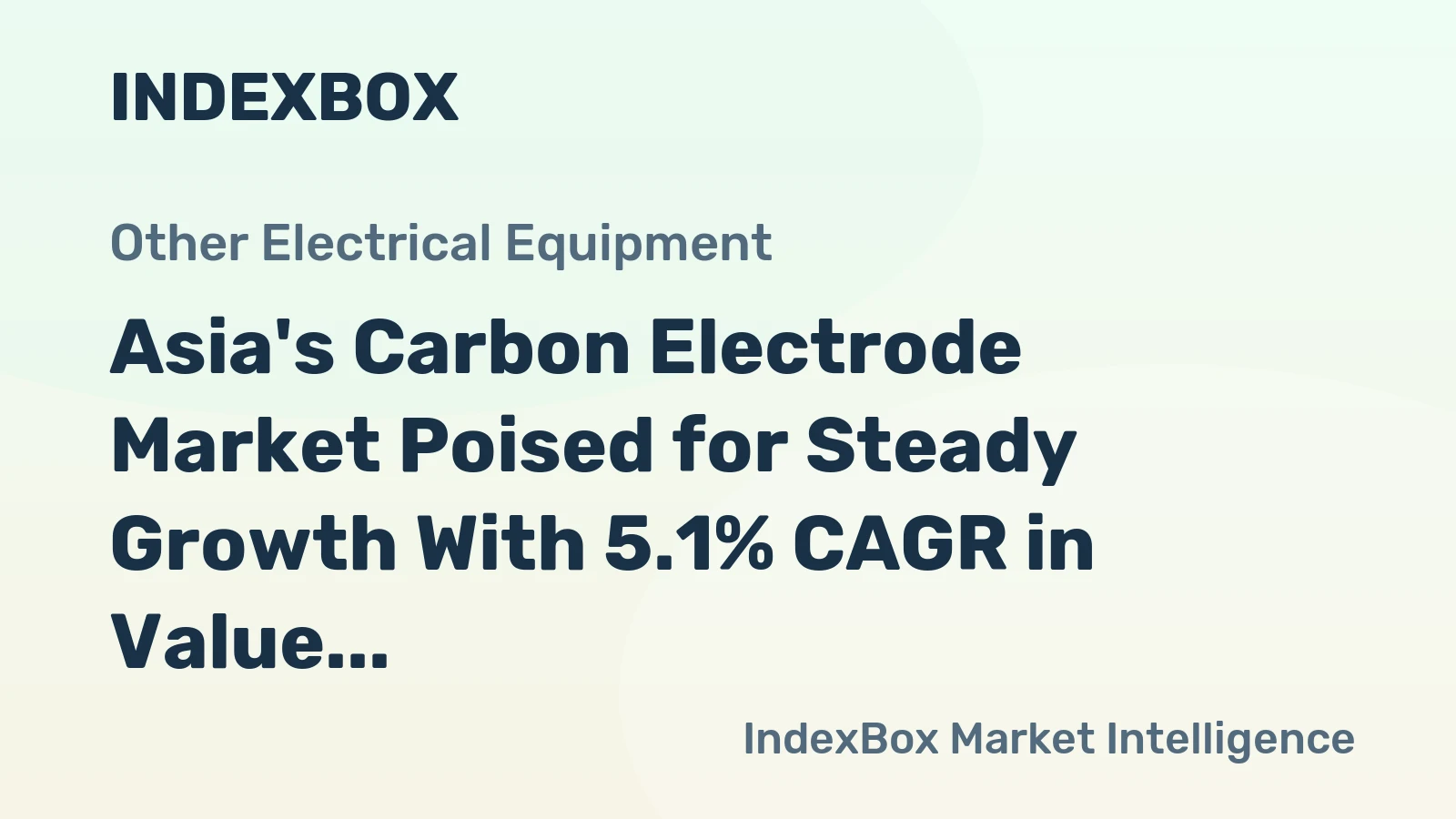 Asia's Carbon Electrode Market Poised for Steady Growth With 5.1% CAGR in Value Through 2035