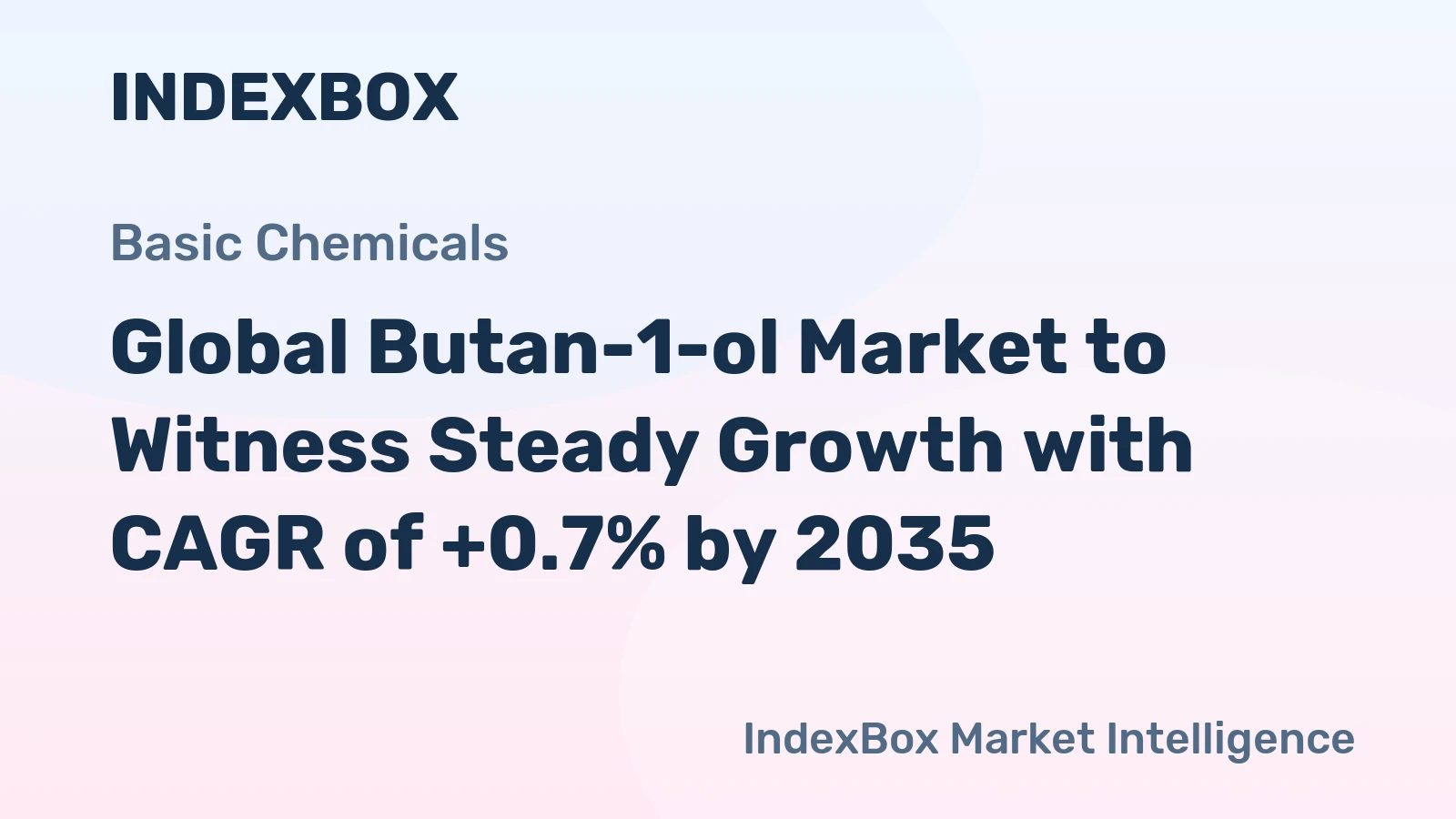 Global Butan-1-ol Market to Witness Steady Growth with CAGR of +0.7% by 2035