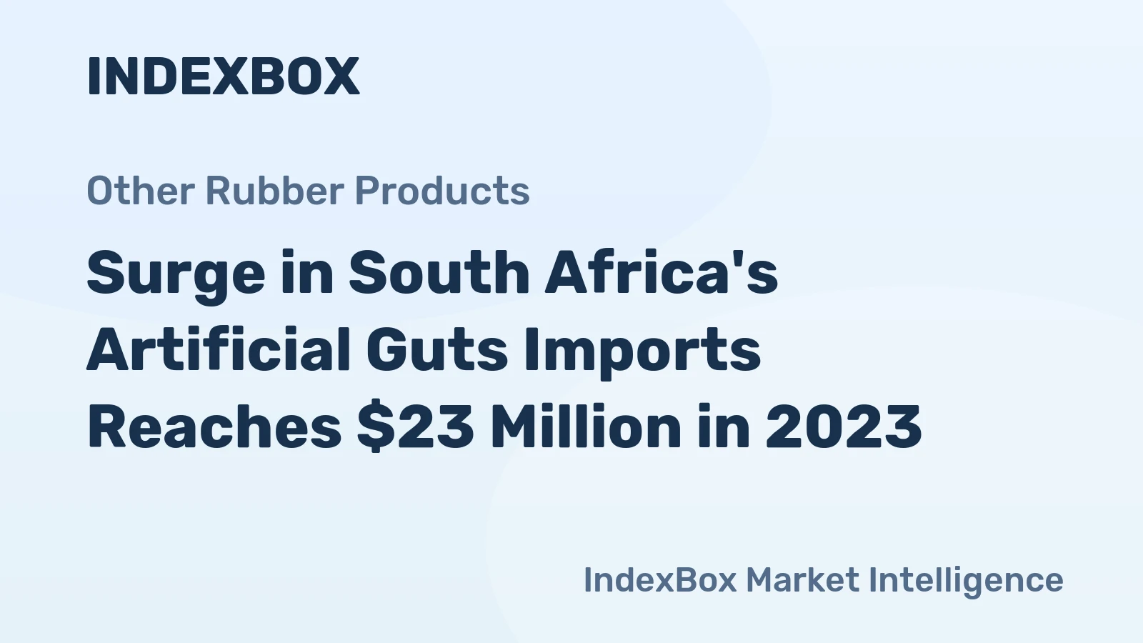Surge in South Africa's Artificial Guts Imports Reaches $23 Million in 2023