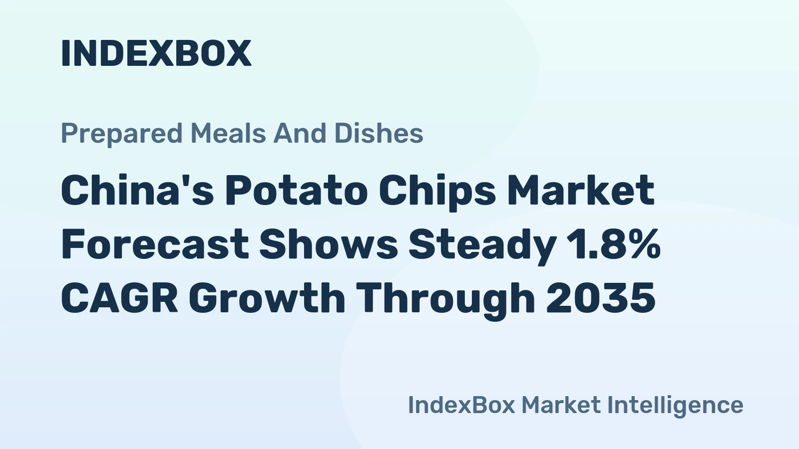 China's Potato Chips Market Forecast Shows Steady 1.8% CAGR Growth Through 2035