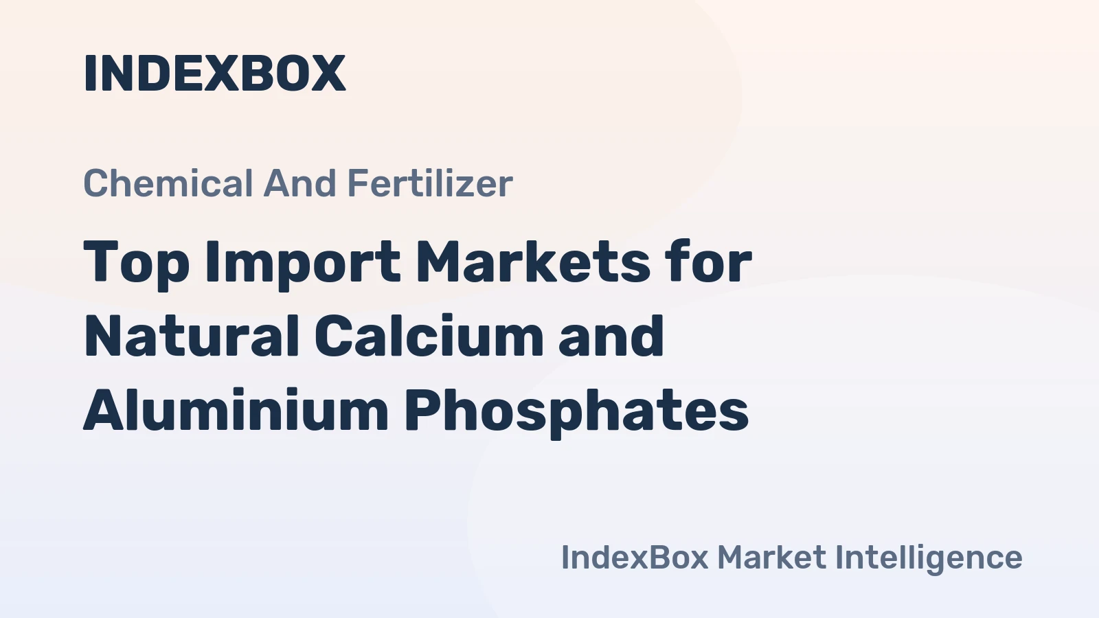 Top Import Markets for Natural Calcium and Aluminium Phosphates
