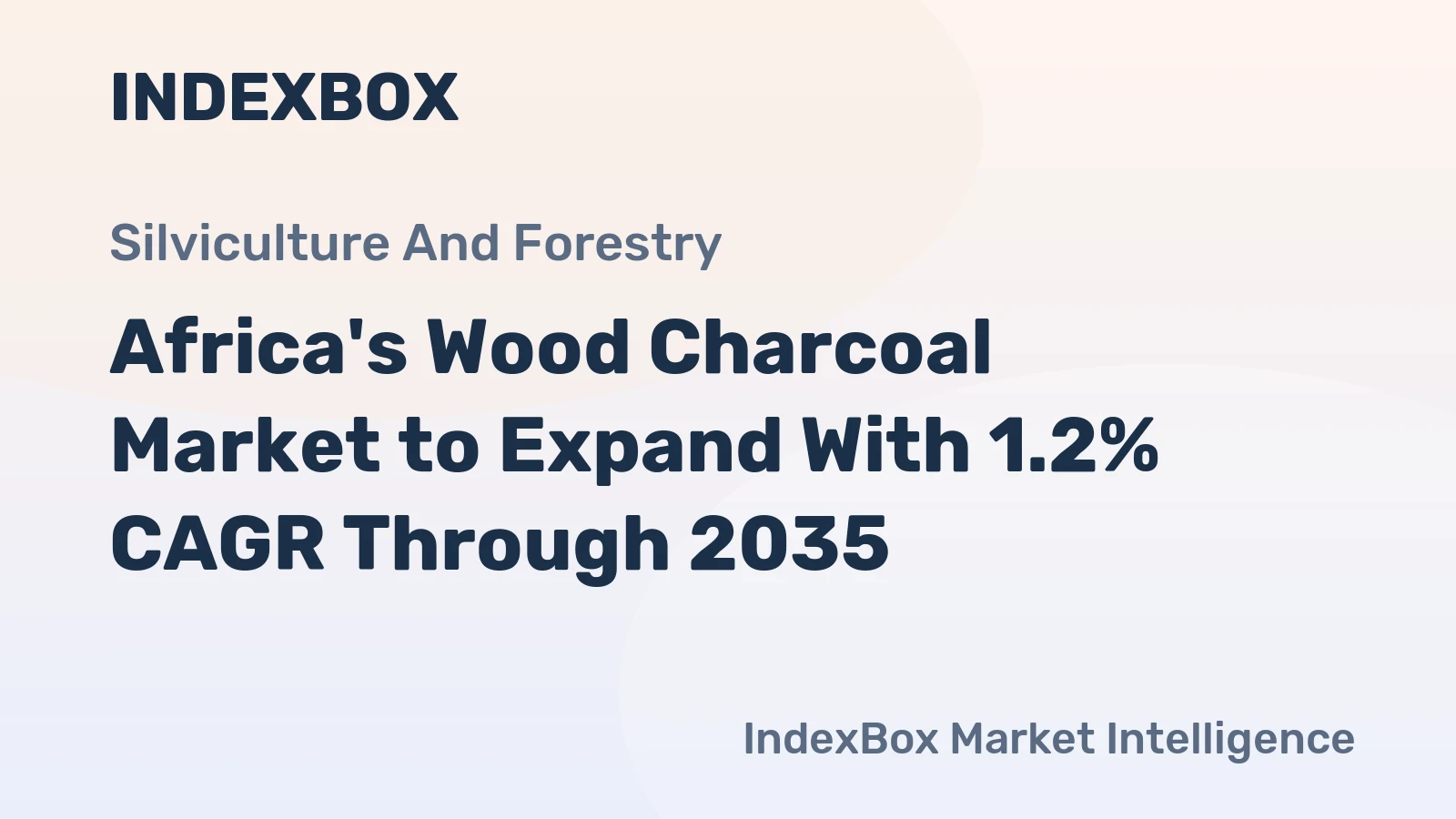 Africa's Wood Charcoal Market to Expand With 1.2% CAGR Through 2035