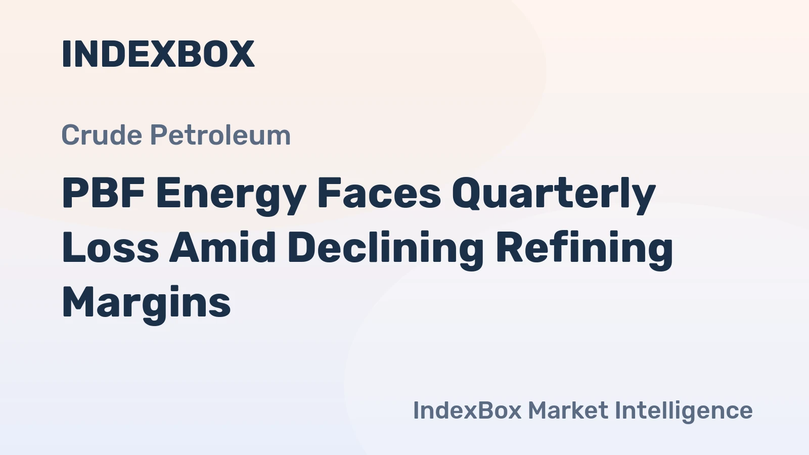 PBF Energy Faces Quarterly Loss Amid Declining Refining Margins