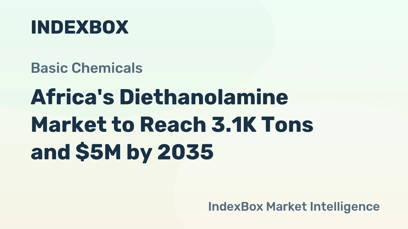 Africa's Diethanolamine Market to Reach 3.1K Tons and $5M by 2035