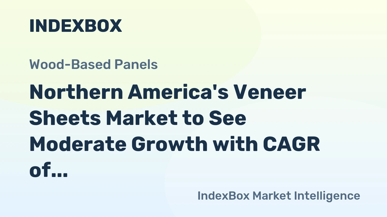 Northern America's Veneer Sheets Market to See Moderate Growth with CAGR of +0.3% by 2035