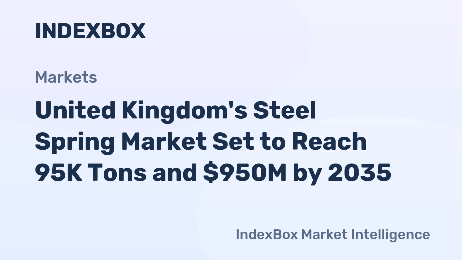 United Kingdom's Steel Spring Market Set to Reach 95K Tons and $950M by 2035