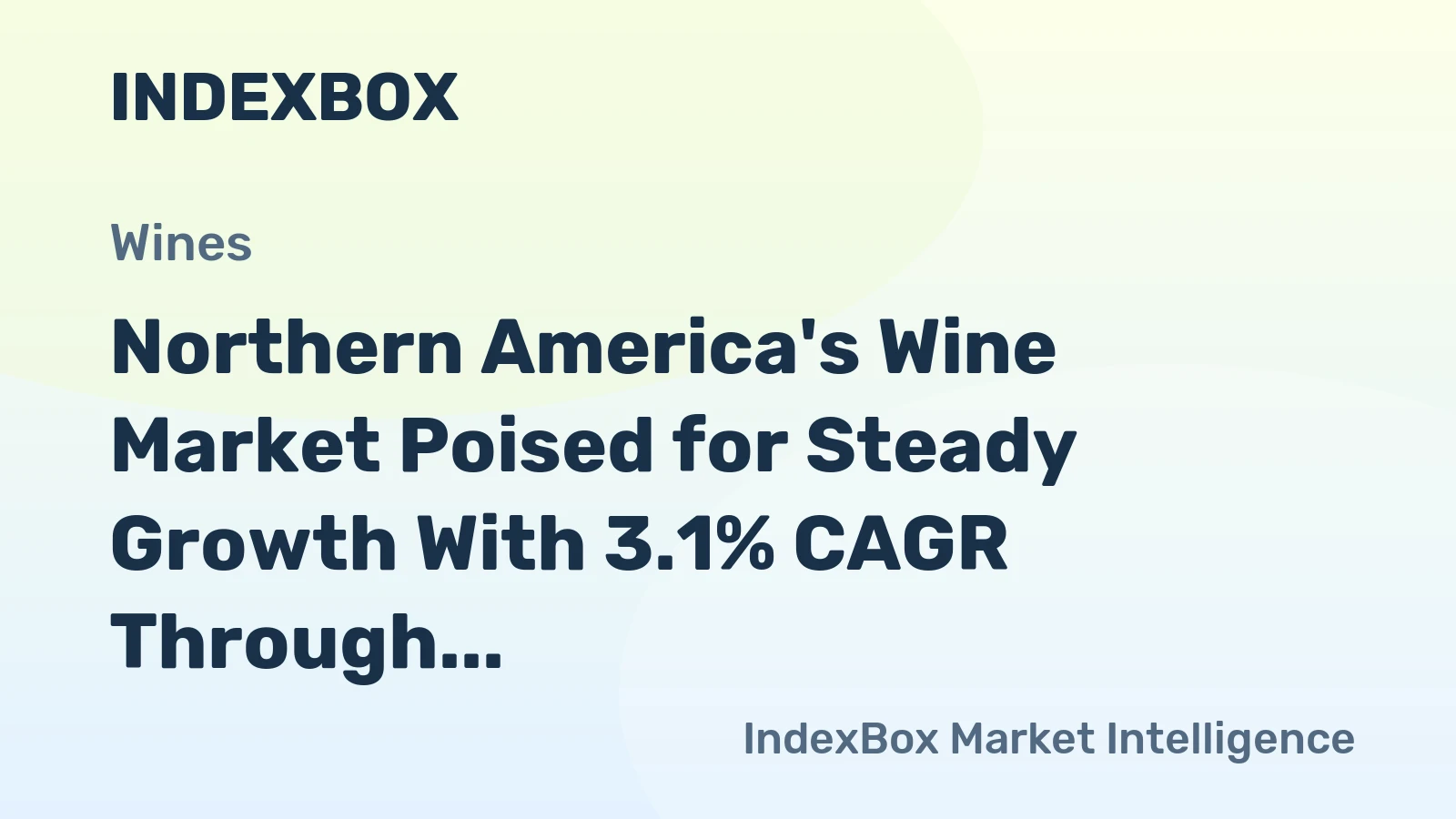 Northern America's Wine Market Poised for Steady Growth With 3.1% CAGR Through 2035
