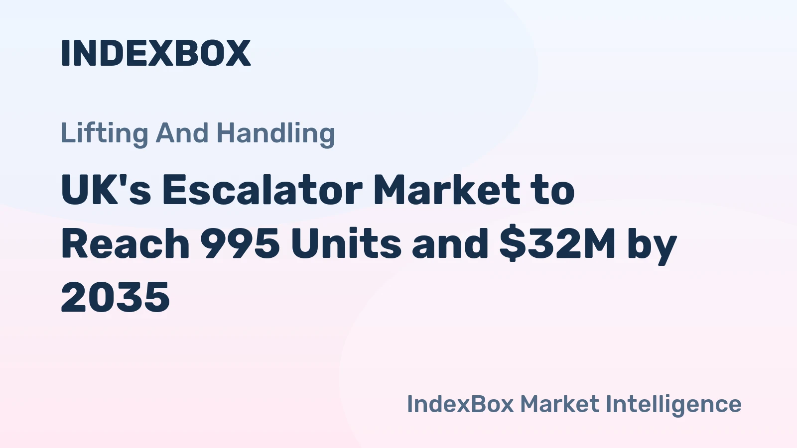 UK's Escalator Market to Reach 995 Units and $32M by 2035
