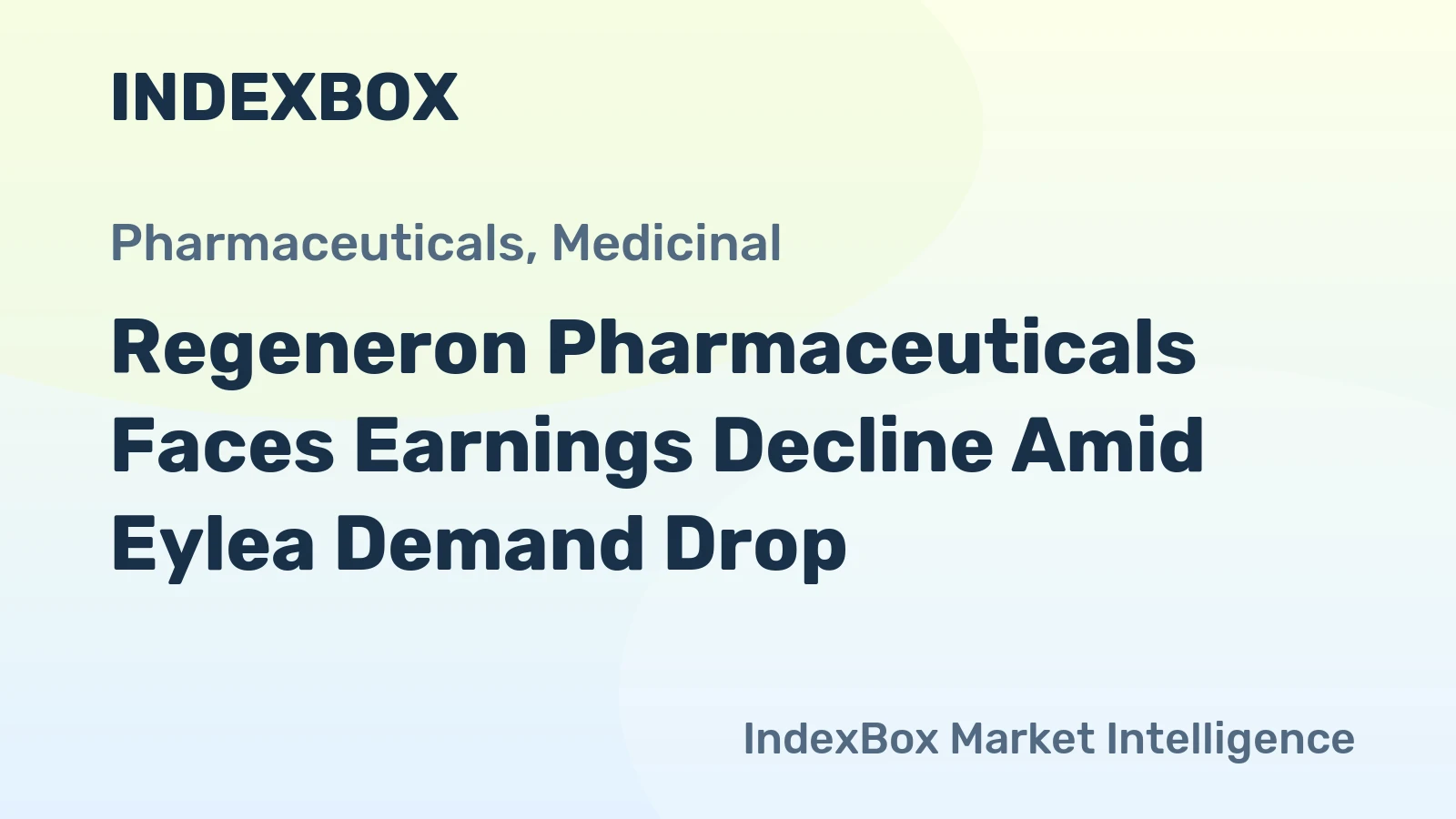 Regeneron Pharmaceuticals Faces Earnings Decline Amid Eylea Demand Drop