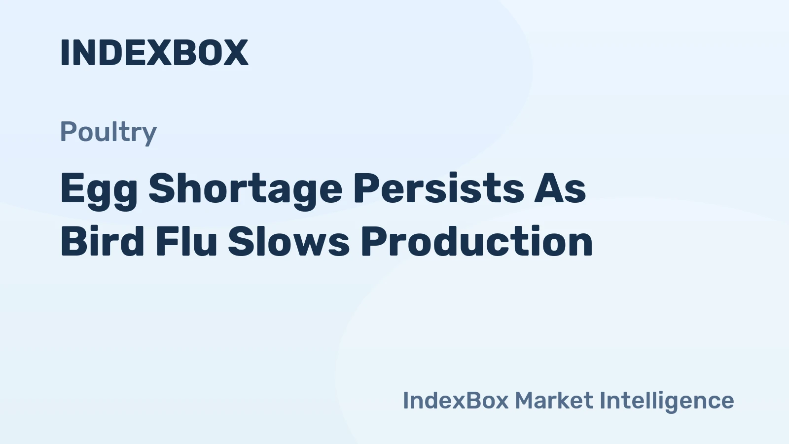 Egg Shortage Persists As Bird Flu Slows Production