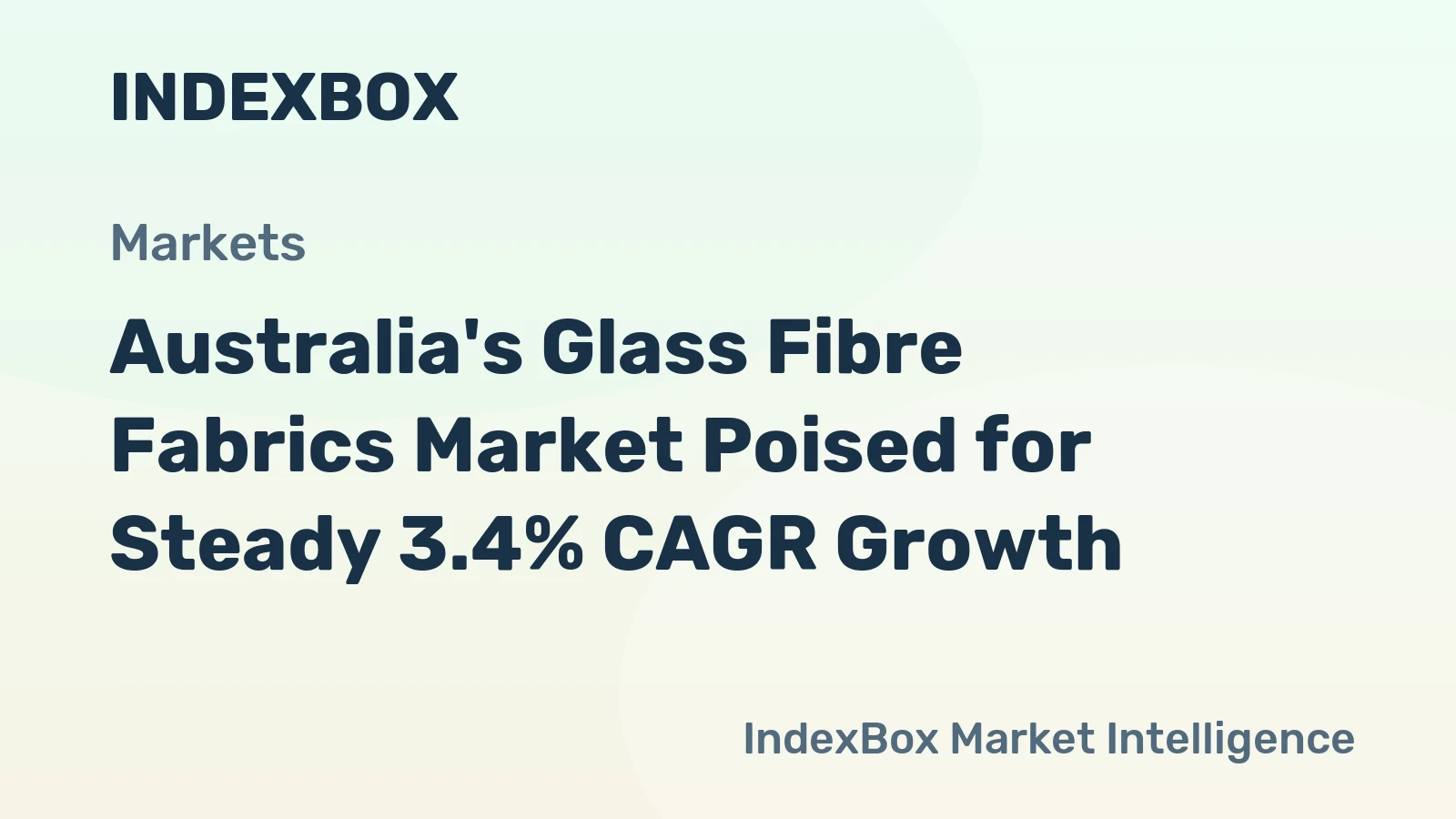 Australia's Glass Fibre Fabrics Market Poised for Steady 3.4% CAGR Growth