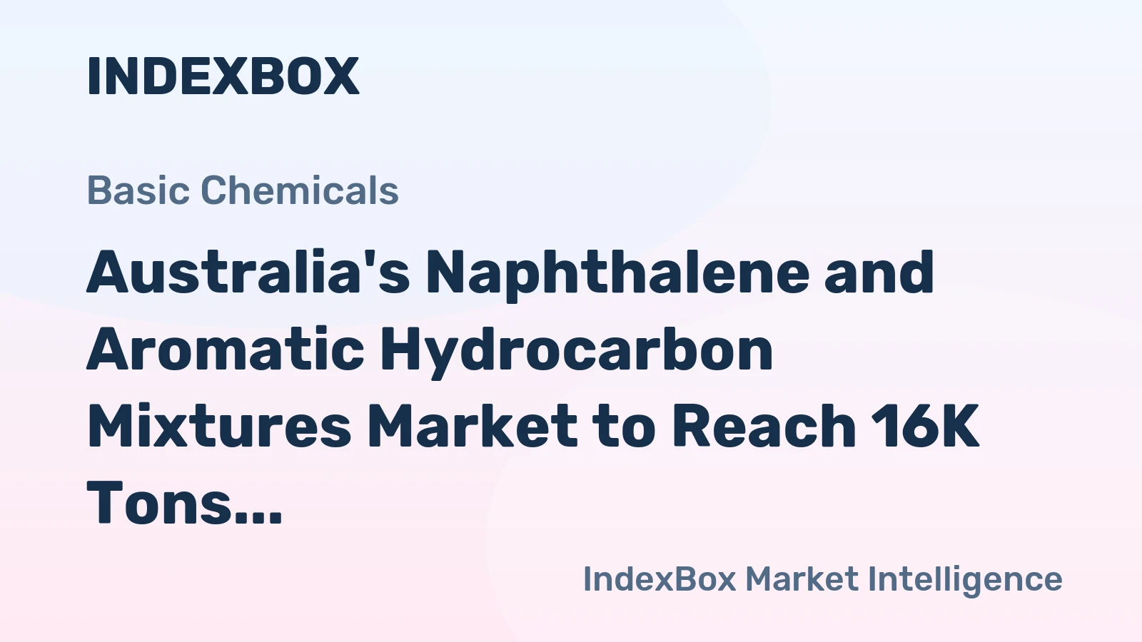 Australia's Naphthalene and Aromatic Hydrocarbon Mixtures Market to Reach 16K Tons and $20M by 2035