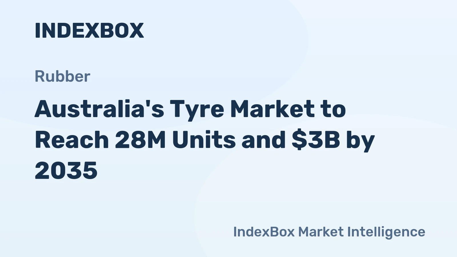 Australia's Tyre Market to Reach 28M Units and $3B by 2035