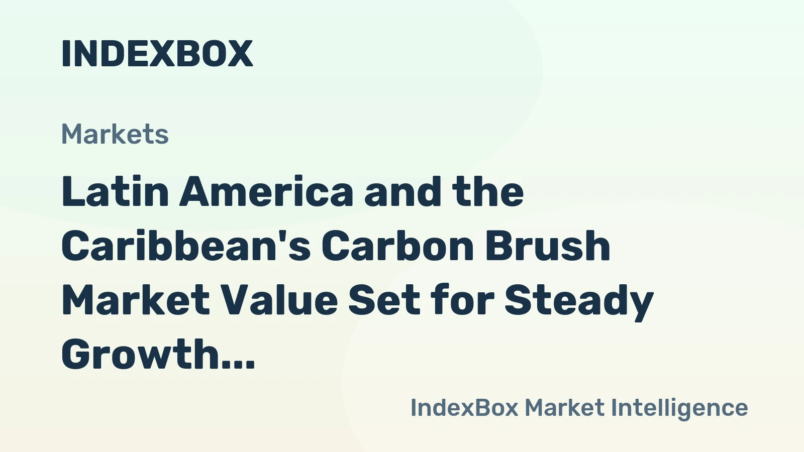 Latin America and the Caribbean's Carbon Brush Market Value Set for Steady Growth with 2.3% CAGR