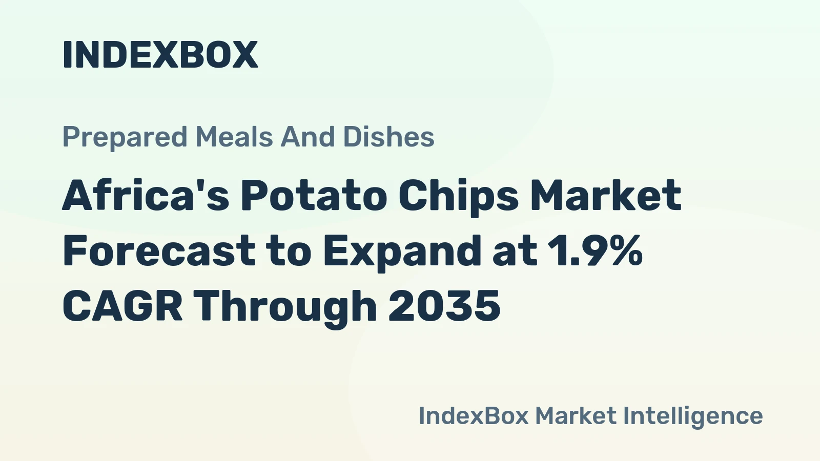 Africa's Potato Chips Market Forecast to Expand at 1.9% CAGR Through 2035