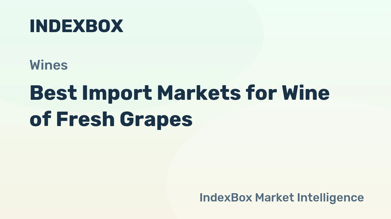 Best Import Markets for Wine of Fresh Grapes