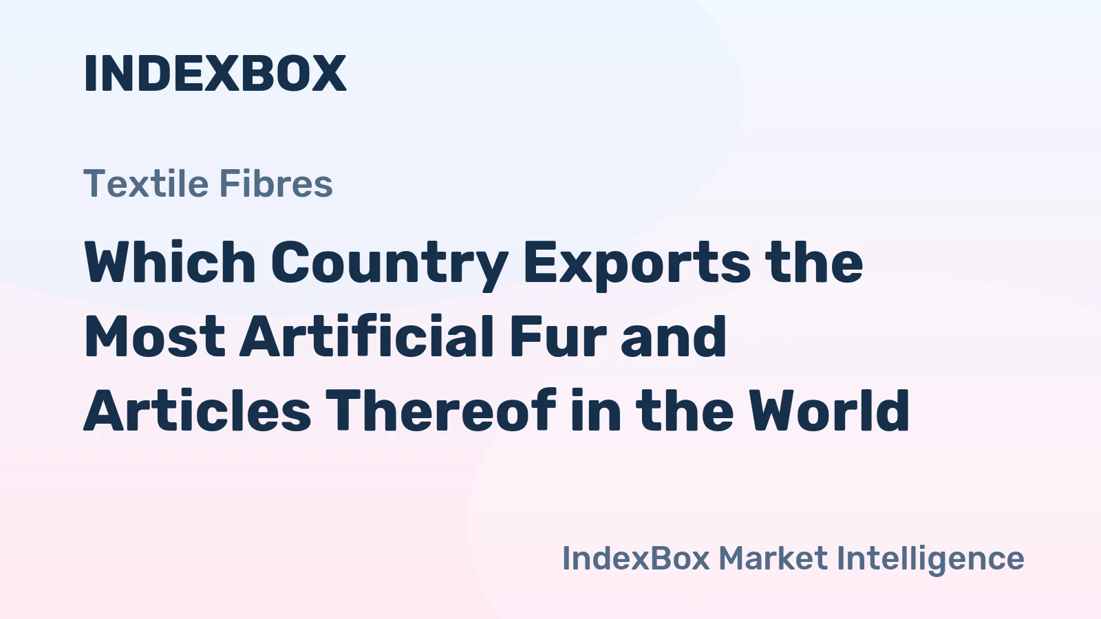 Which Country Exports the Most Artificial Fur and Articles Thereof in the World?