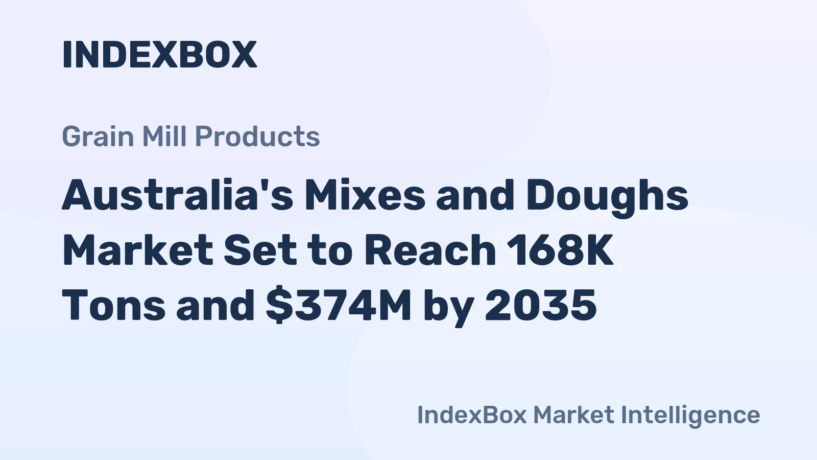 Australia's Mixes and Doughs Market Set to Reach 168K Tons and $374M by 2035