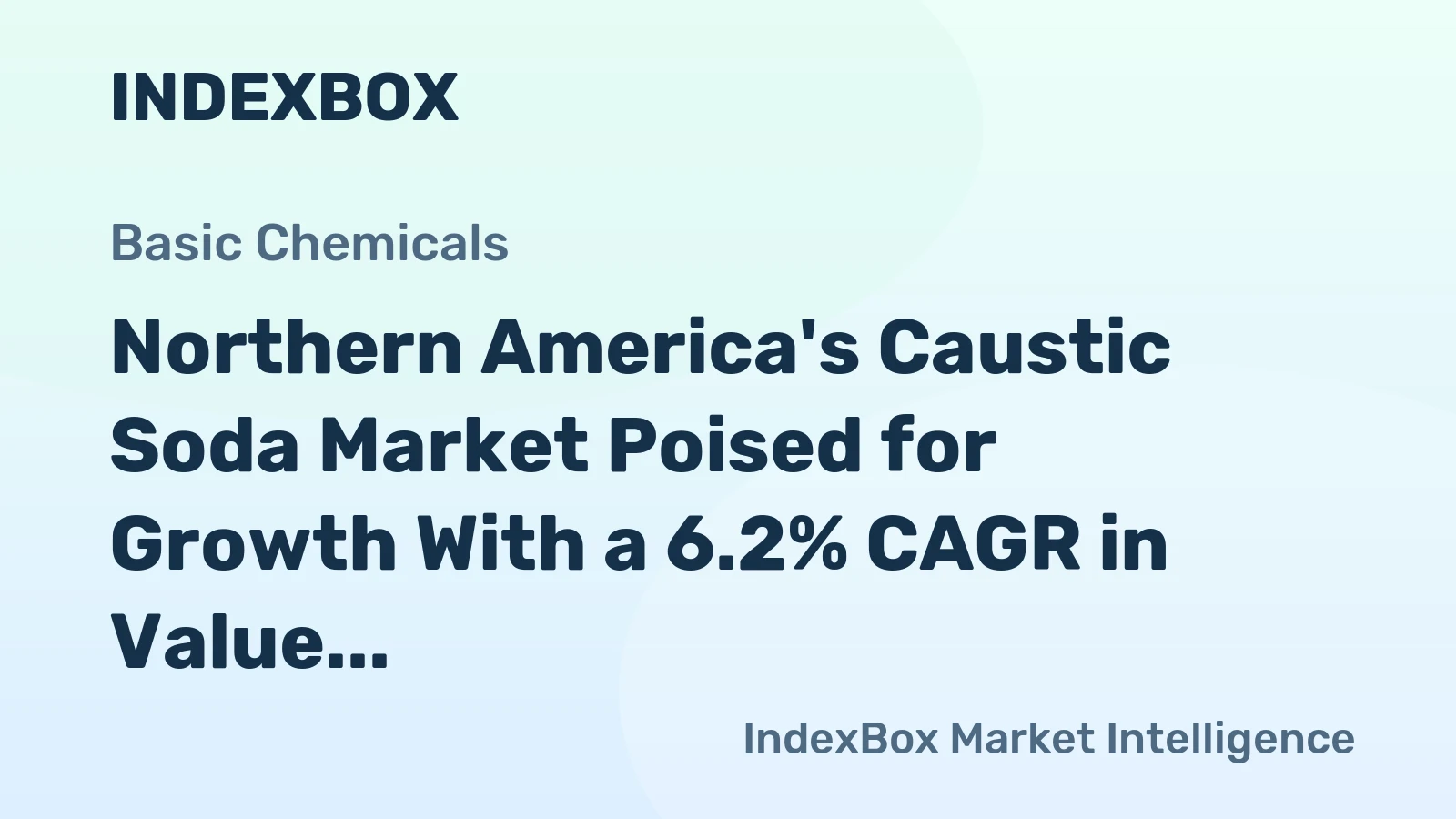 Northern America's Caustic Soda Market Poised for Growth With a 6.2% CAGR in Value Through 2035