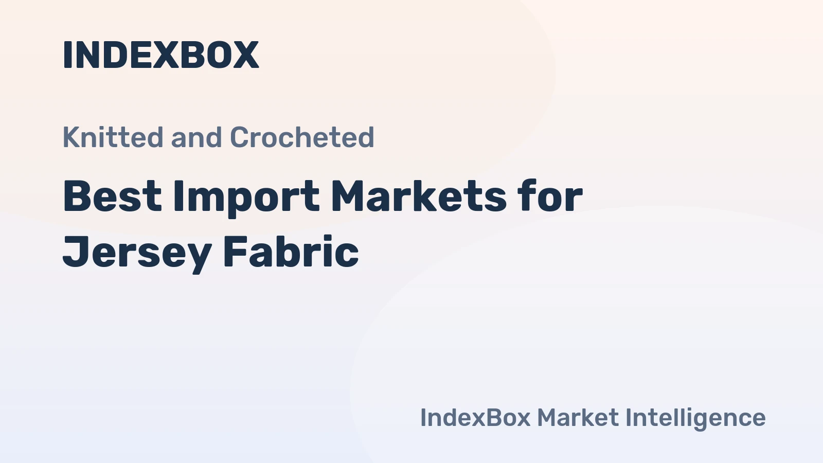Best Import Markets for Jersey Fabric