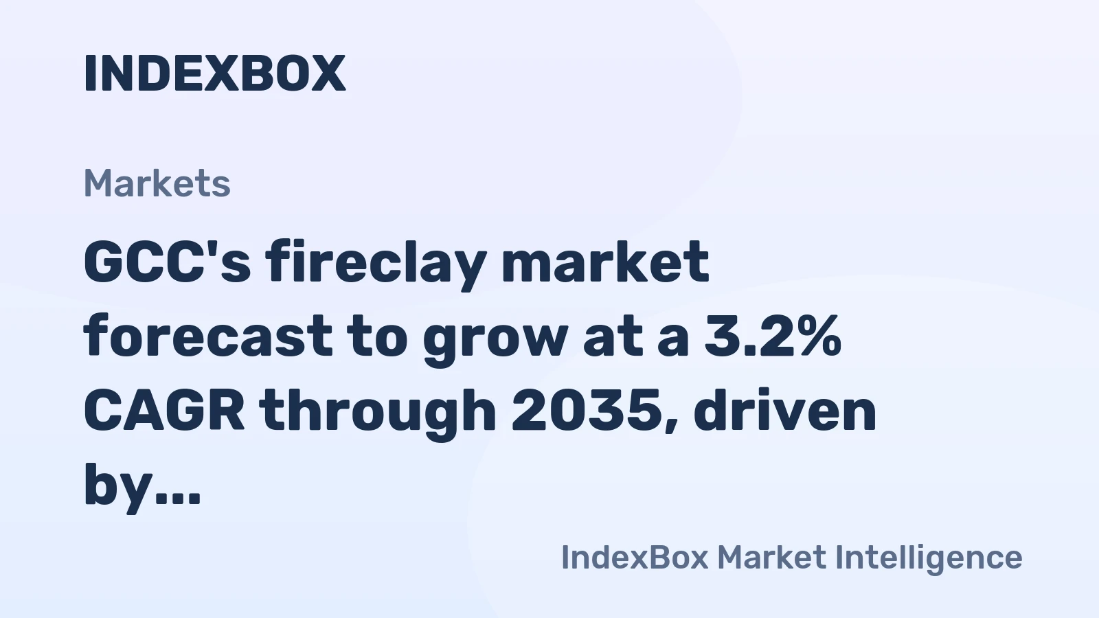 GCC's fireclay market forecast to grow at a 3.2% CAGR through 2035, driven by rising demand, to reach $4.8M.