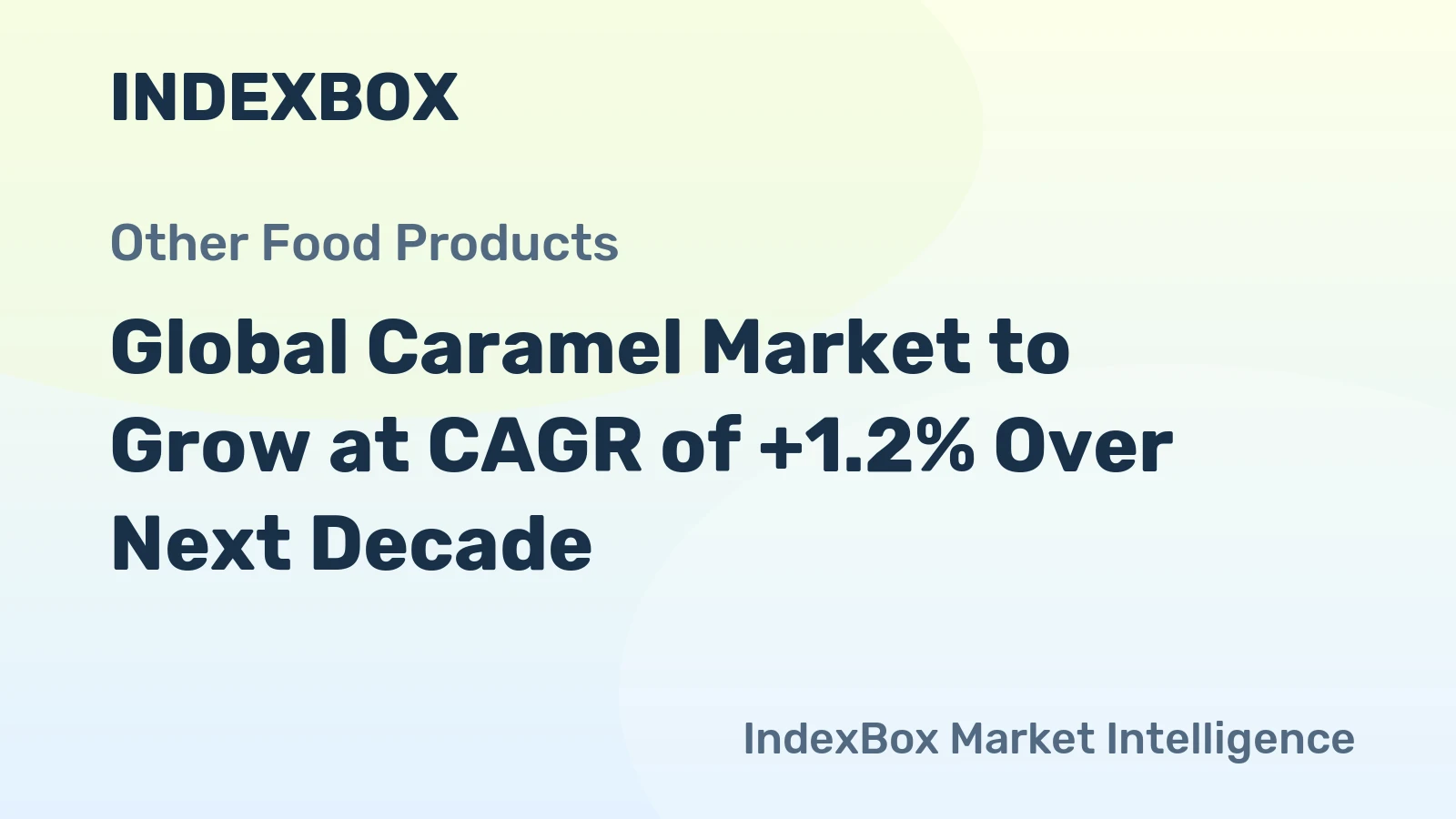 Global Caramel Market to Grow at CAGR of +1.2% Over Next Decade