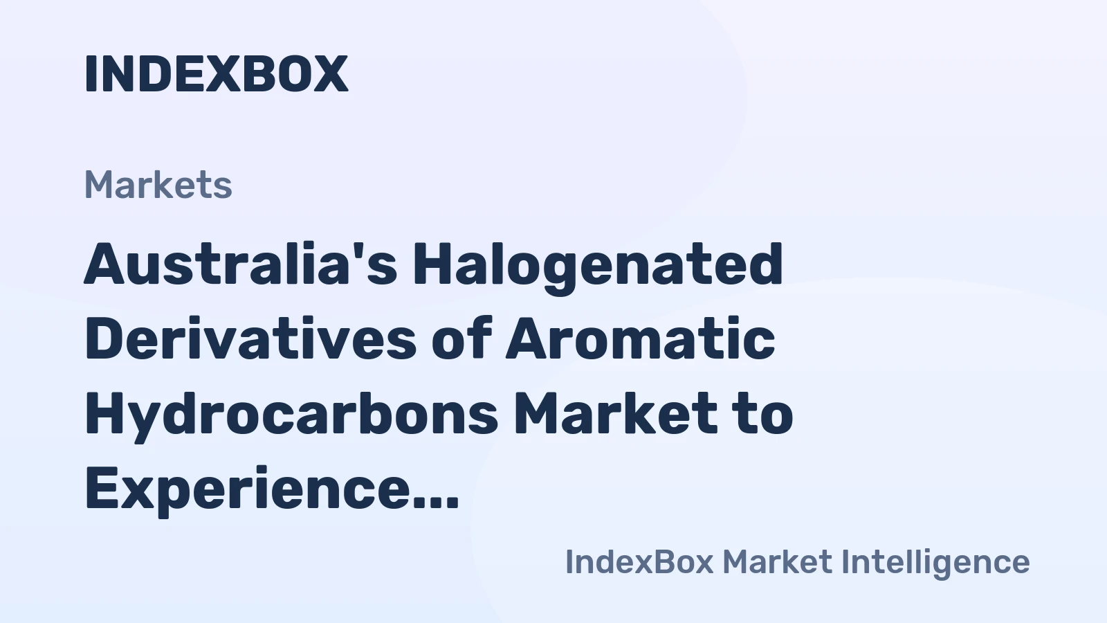 Australia's Halogenated Derivatives of Aromatic Hydrocarbons Market to Experience 1.2% CAGR Growth Through 2035