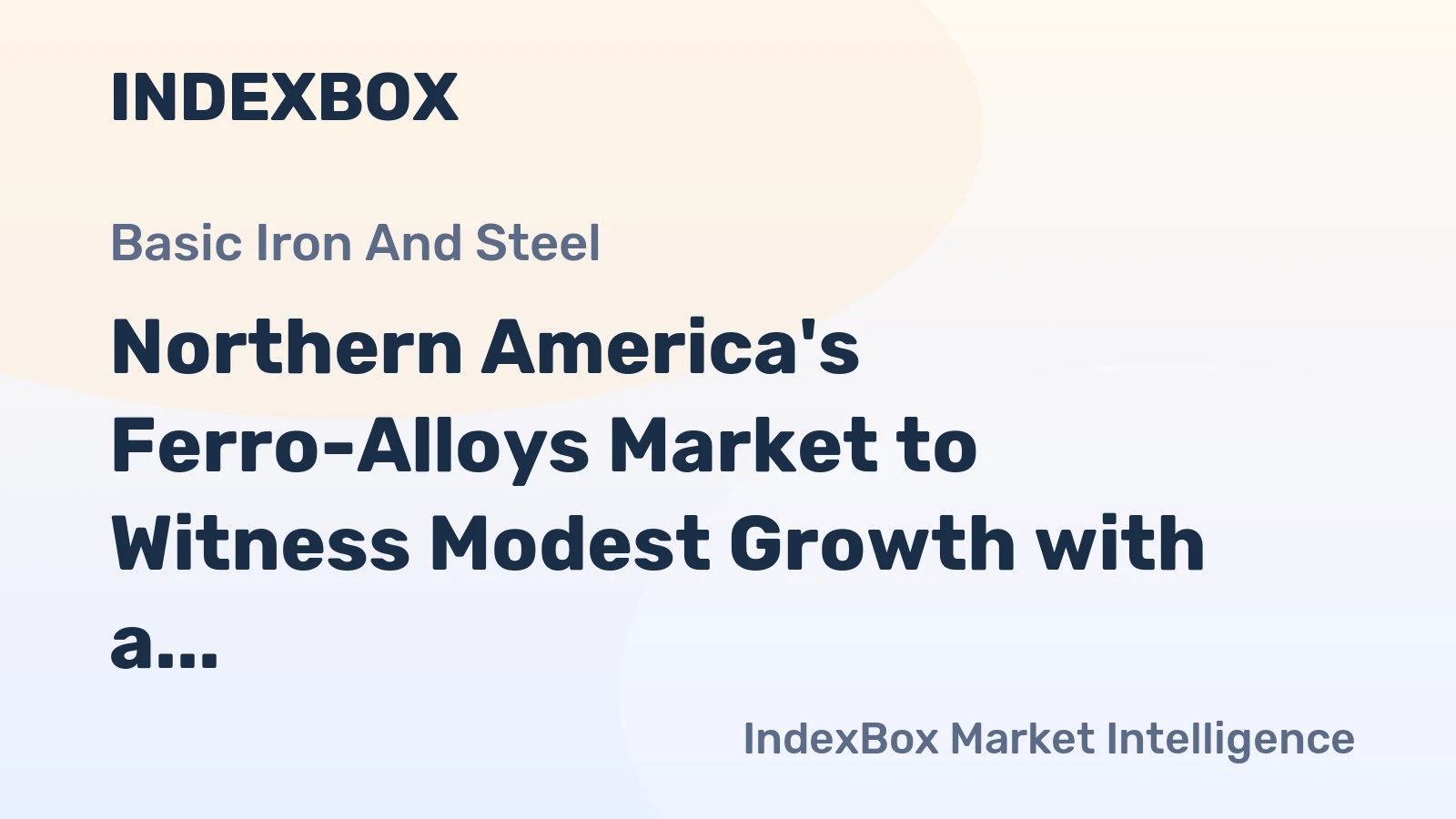 Northern America's Ferro-Alloys Market to Witness Modest Growth with a CAGR of +1.2% from 2024 to 2035