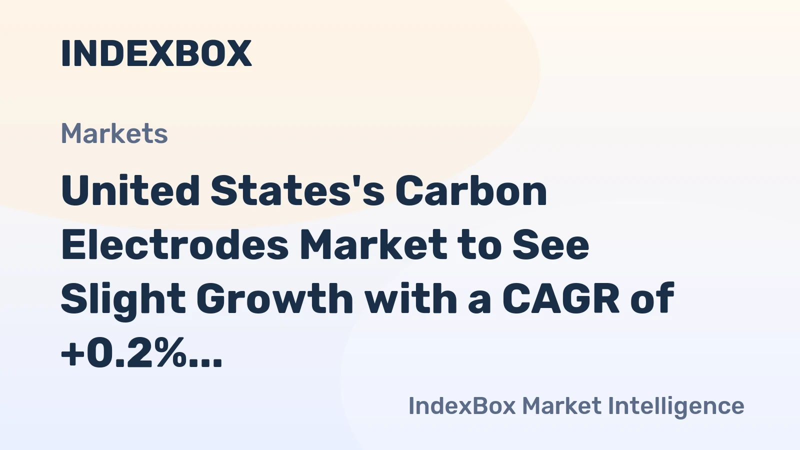 United States's Carbon Electrodes Market to See Slight Growth with a CAGR of +0.2% by 2035