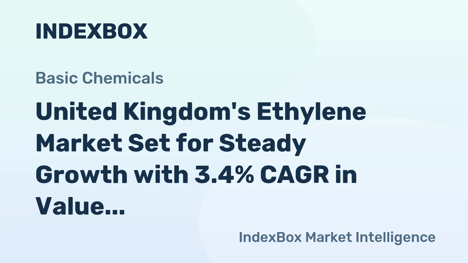 United Kingdom's Ethylene Market Set for Steady Growth with 3.4% CAGR in Value Through 2035