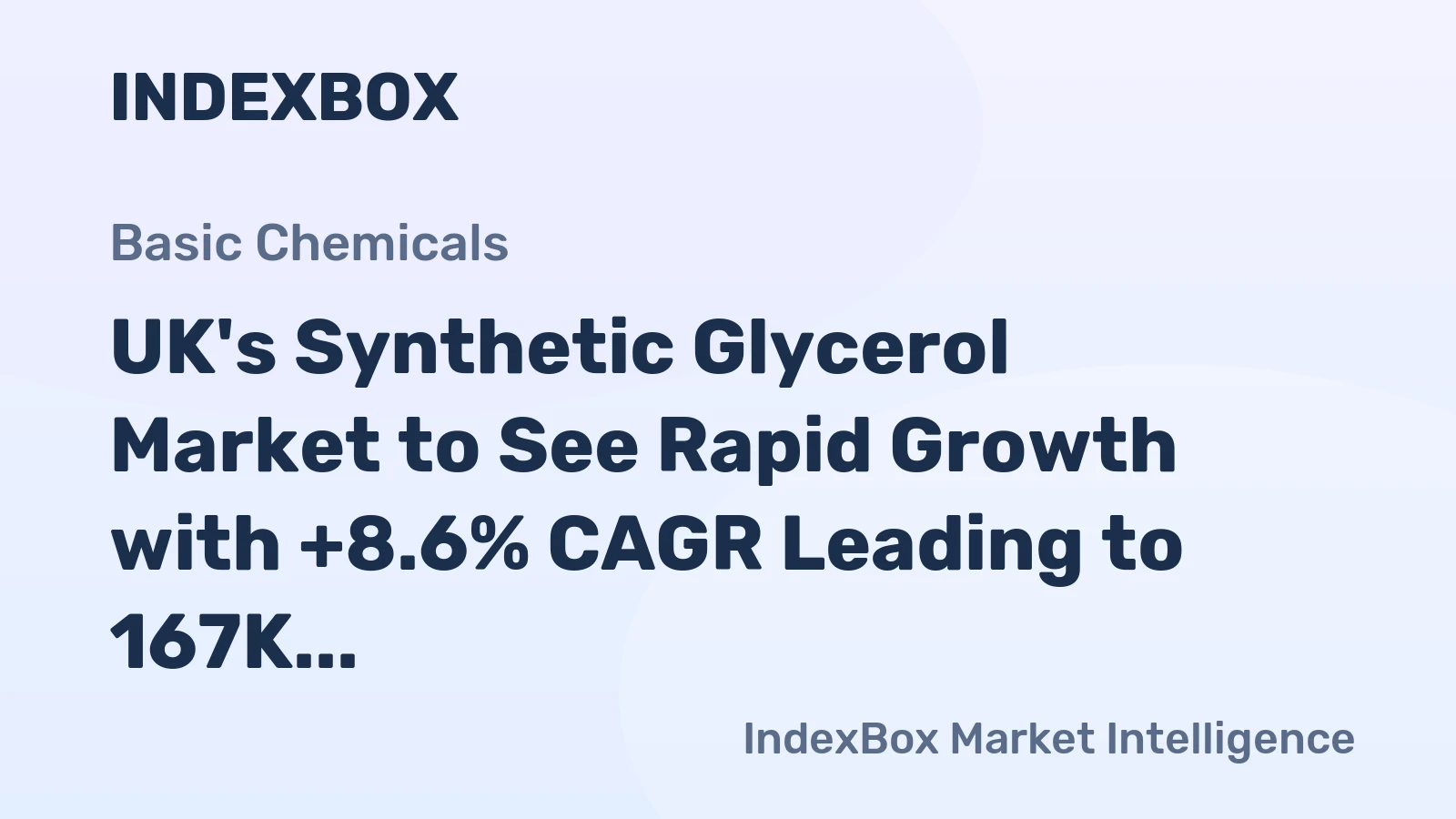 UK's Synthetic Glycerol Market to See Rapid Growth with +8.6% CAGR Leading to 167K Tons by 2035