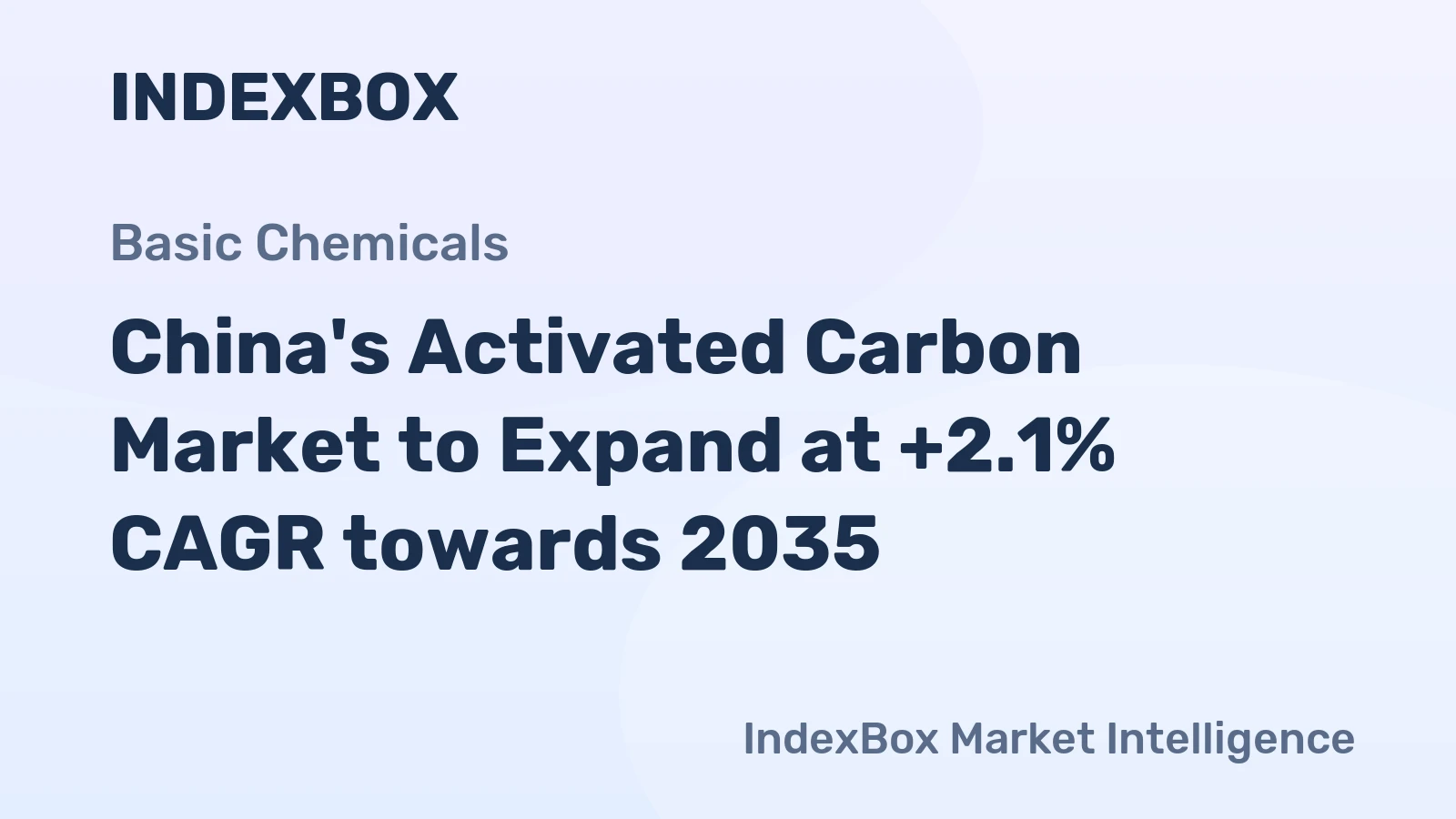 China's Activated Carbon Market to Expand at +2.1% CAGR towards 2035