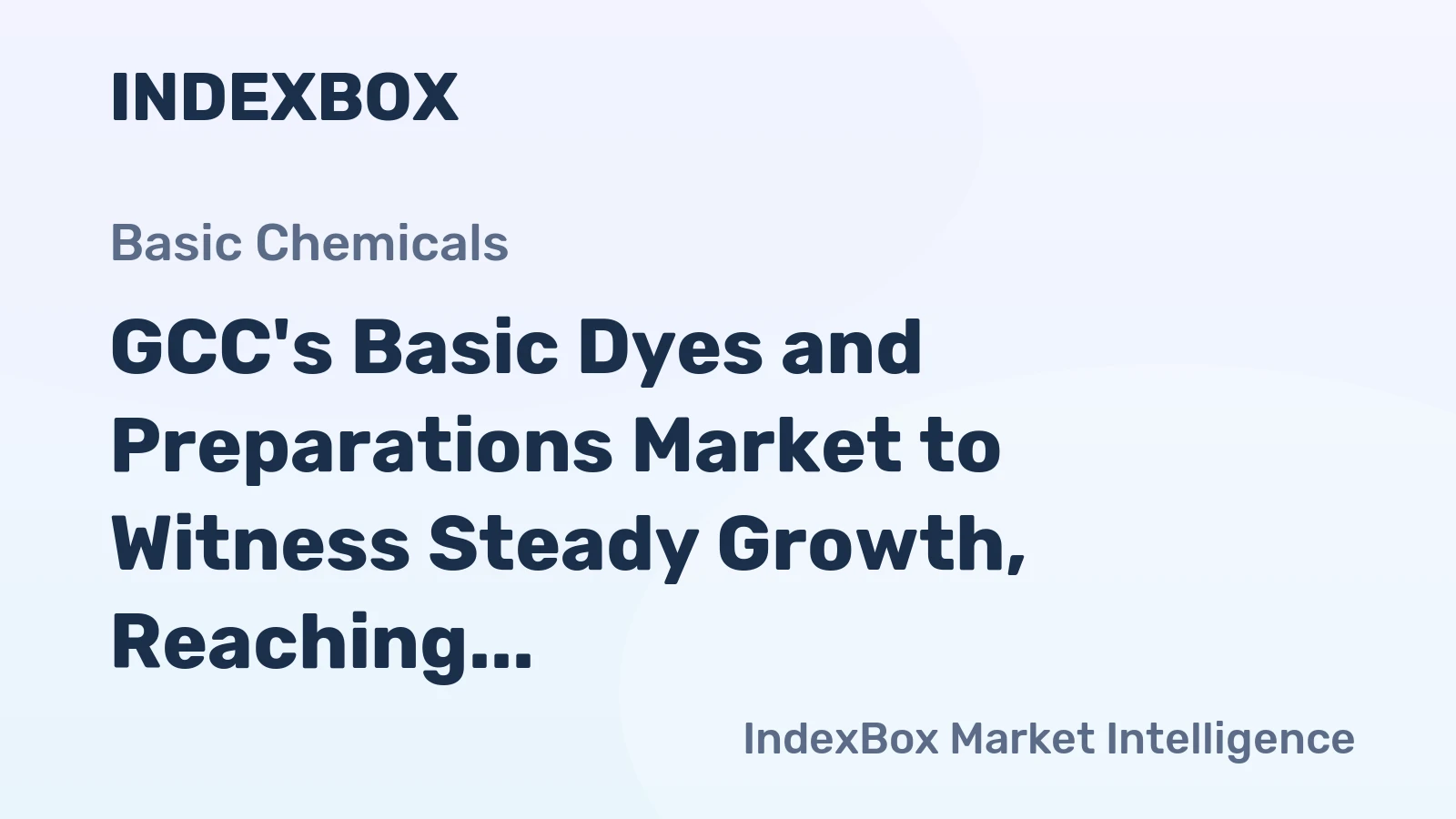 GCC's Basic Dyes and Preparations Market to Witness Steady Growth, Reaching 1.7K Tons and $11M by 2035