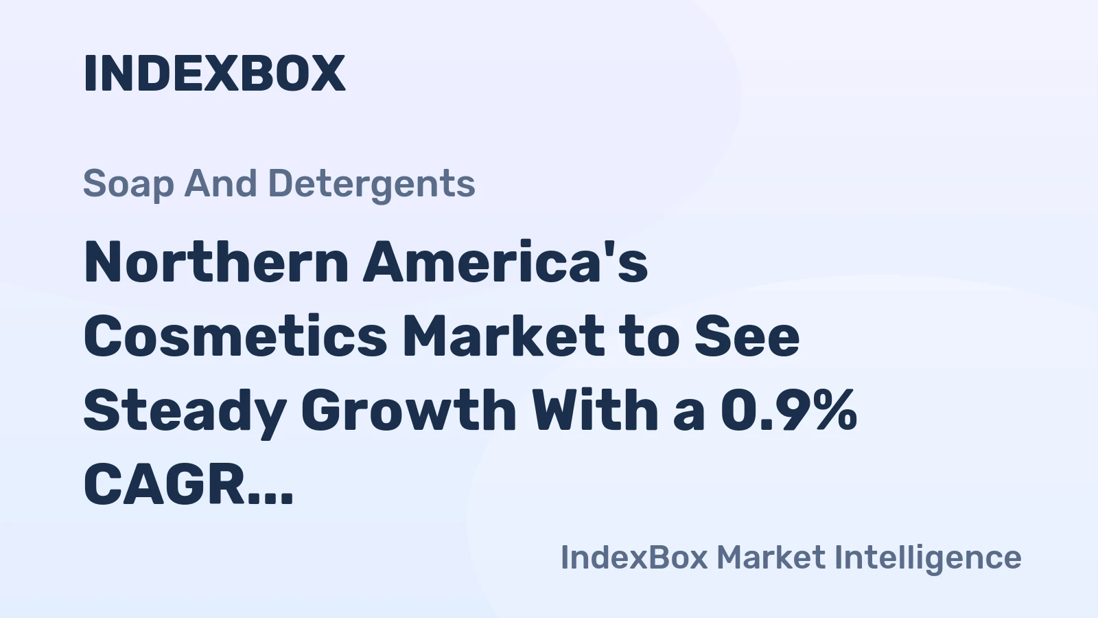 Northern America's Cosmetics Market to See Steady Growth With a 0.9% CAGR Through 2035