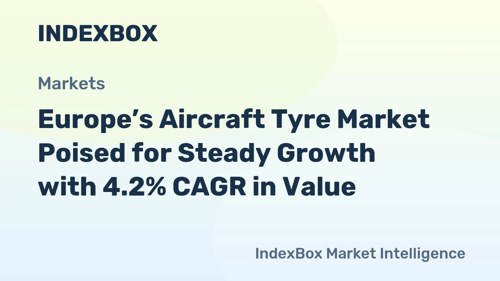 Europe’s Aircraft Tyre Market Poised for Steady Growth with 4.2% CAGR in Value
