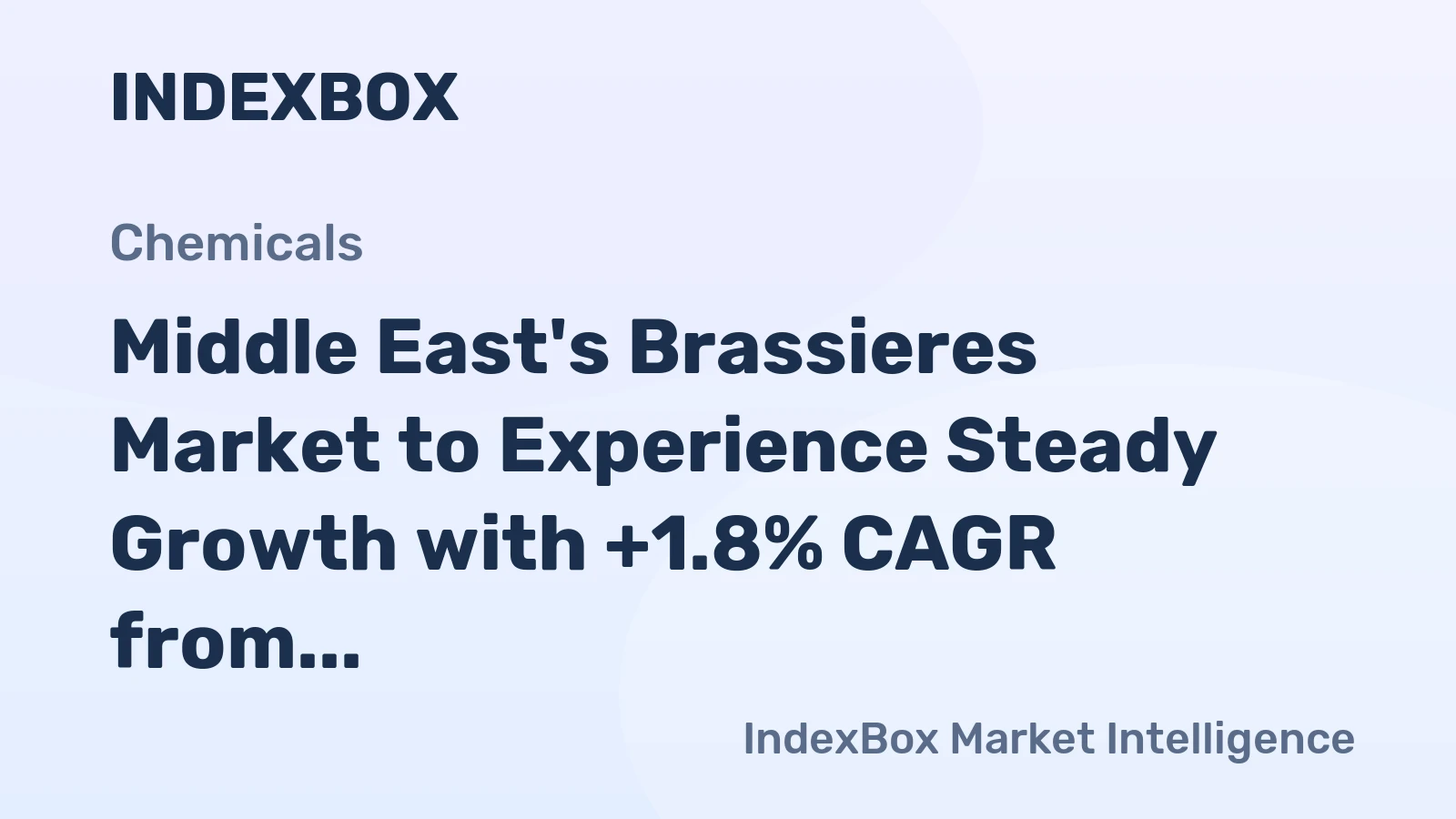 Middle East's Brassieres Market to Experience Steady Growth with +1.8% CAGR from 2024 to 2035