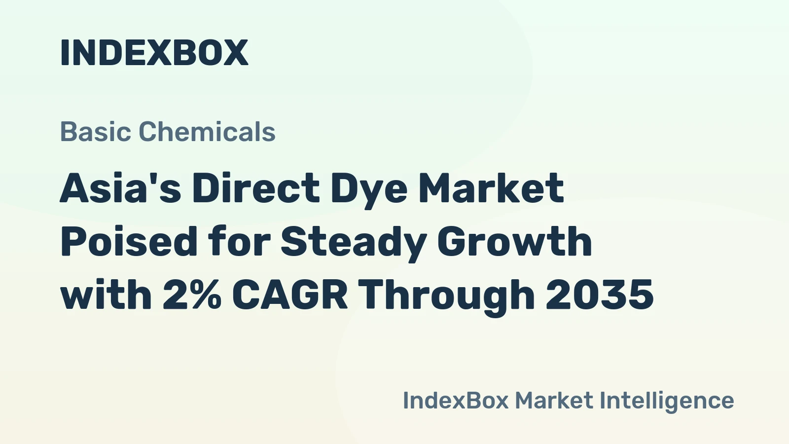 Asia's Direct Dye Market Poised for Steady Growth with 2% CAGR Through 2035