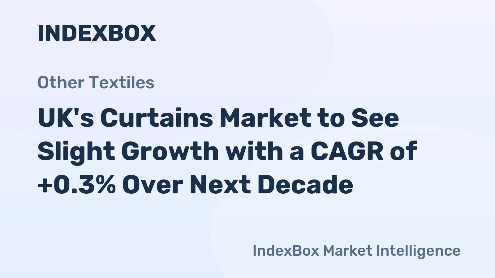 UK's Curtains Market to See Slight Growth with a CAGR of +0.3% Over Next Decade