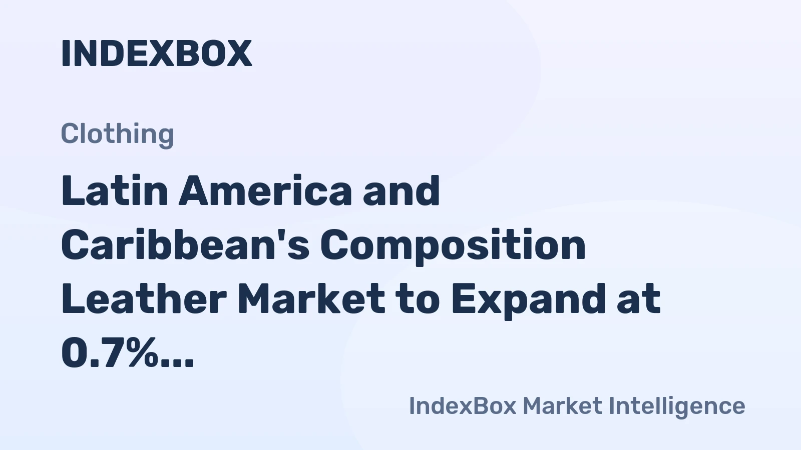 Latin America and Caribbean's Composition Leather Market to Expand at 0.7% CAGR, Reaching 89M Square Meters by 2035